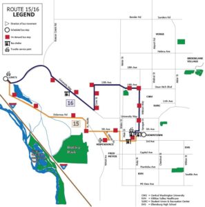 Route 15 – Central Transit